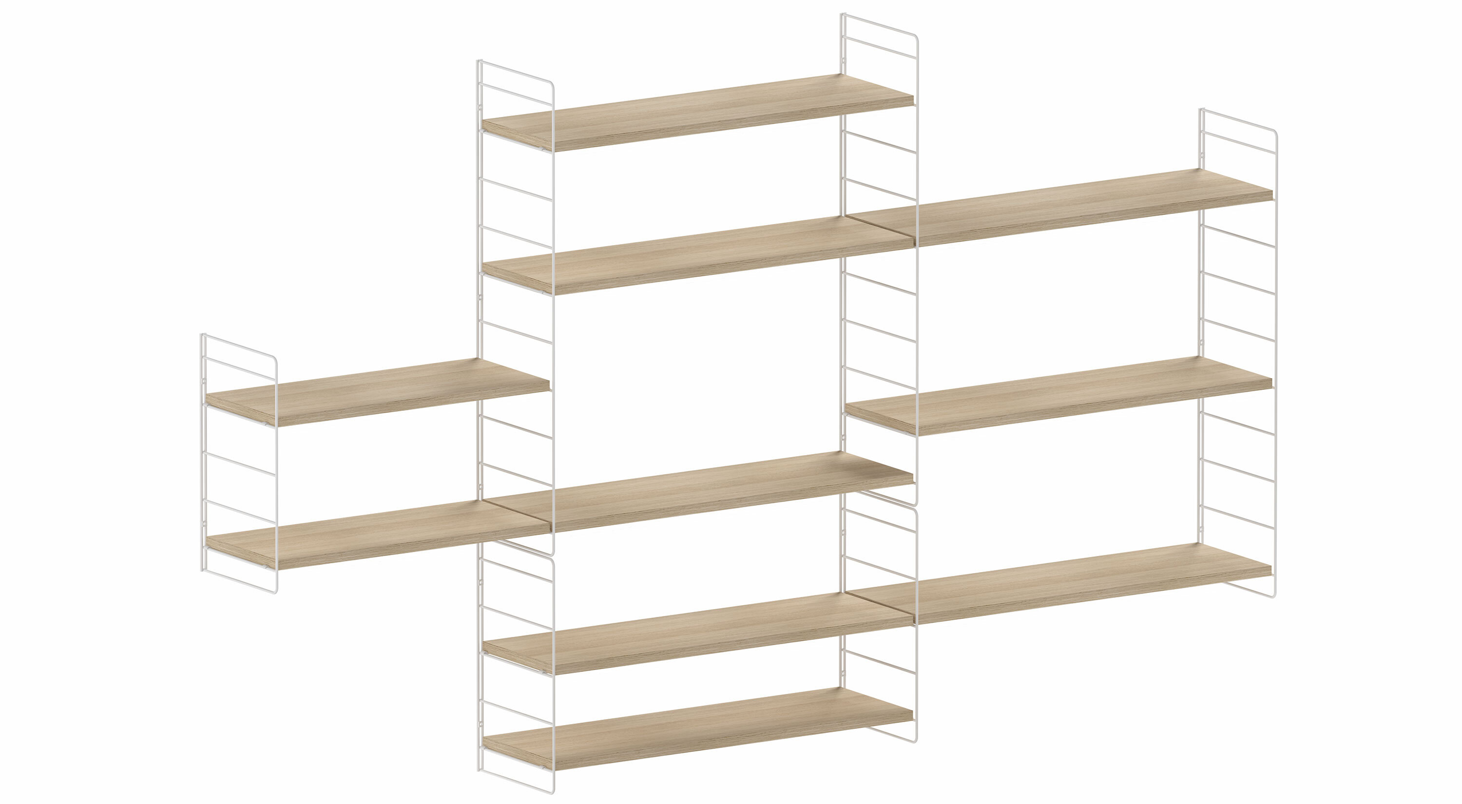 STEP MIX-3x4 - Stepped Shelf | regalraum.com
