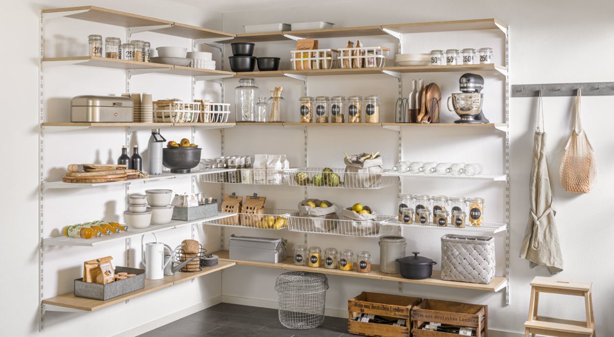 Pantry shelving – for pantries and laundry rooms | REGALRAUM