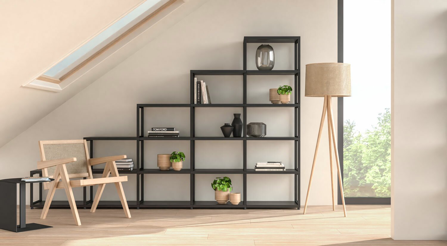 Stepped Shelves - in many designs | REGALRAUM