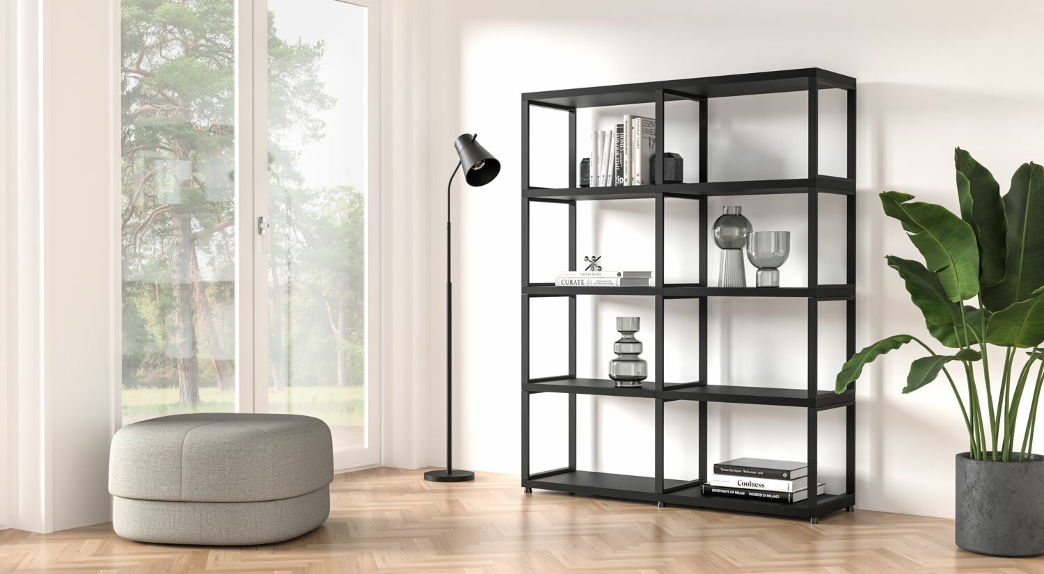 Black Shelves – Storage Space With Urban Chic | REGALRAUM