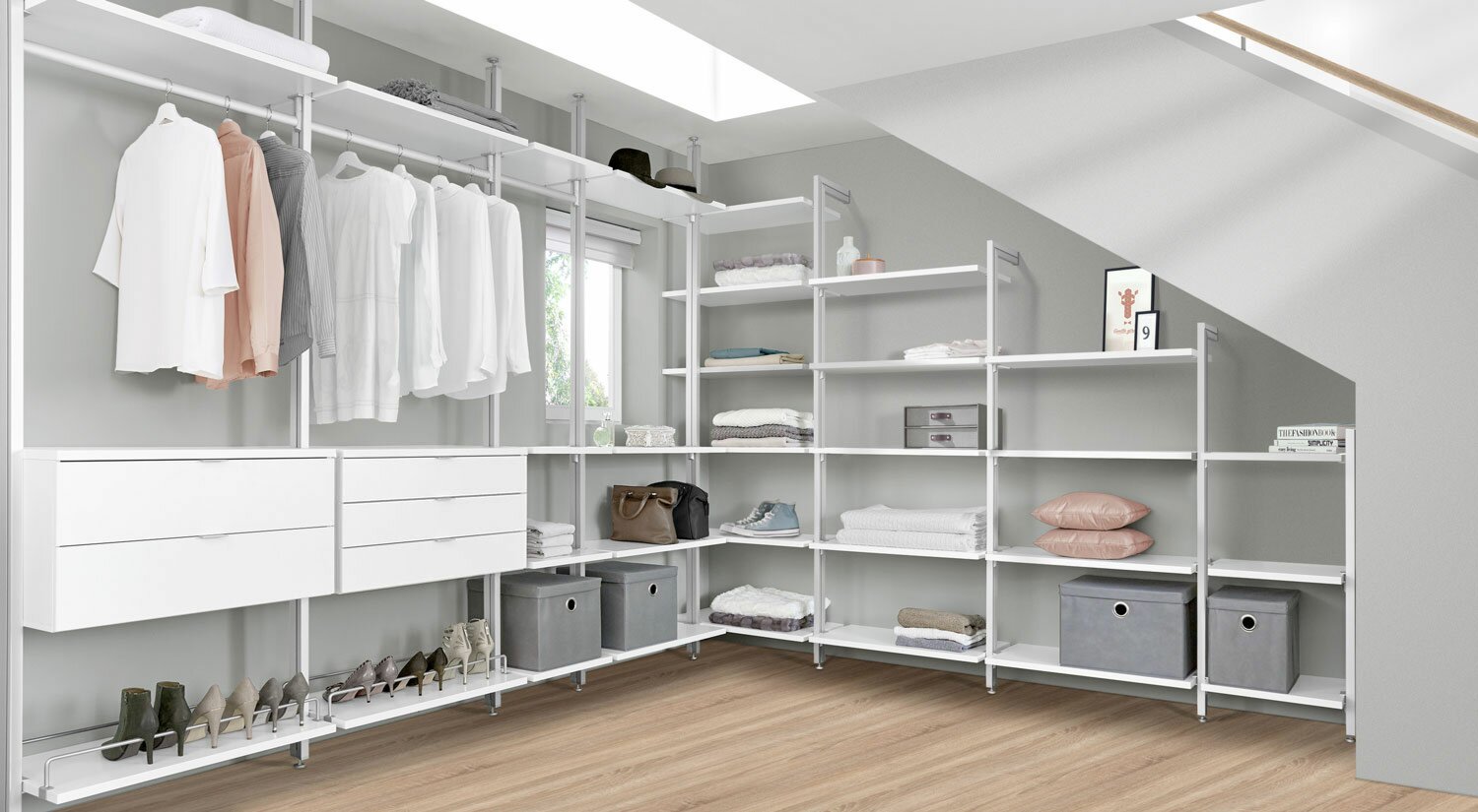 Open Wardrobe System - Build your own online | REGALRAUM