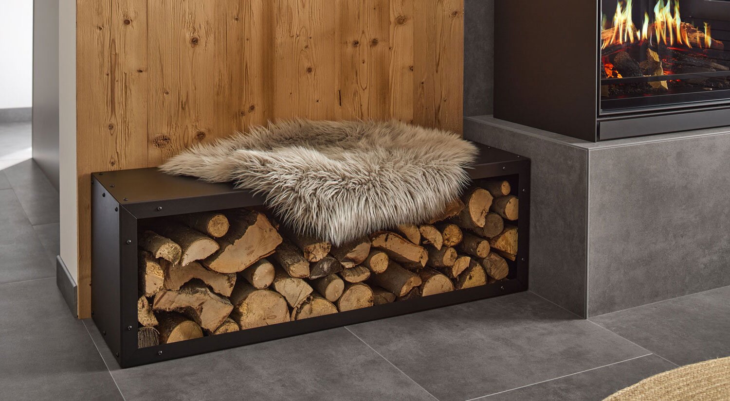Log Rack – Firewood Storage you’ll love | regalraum.com