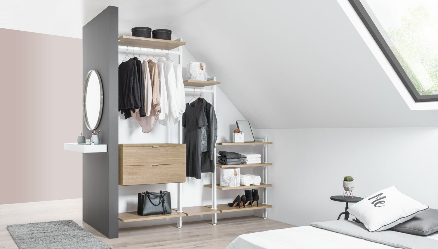Open Wardrobe System - Build your own online | REGALRAUM