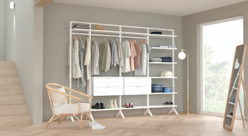 Open Wardrobe System - Build your own online | REGALRAUM